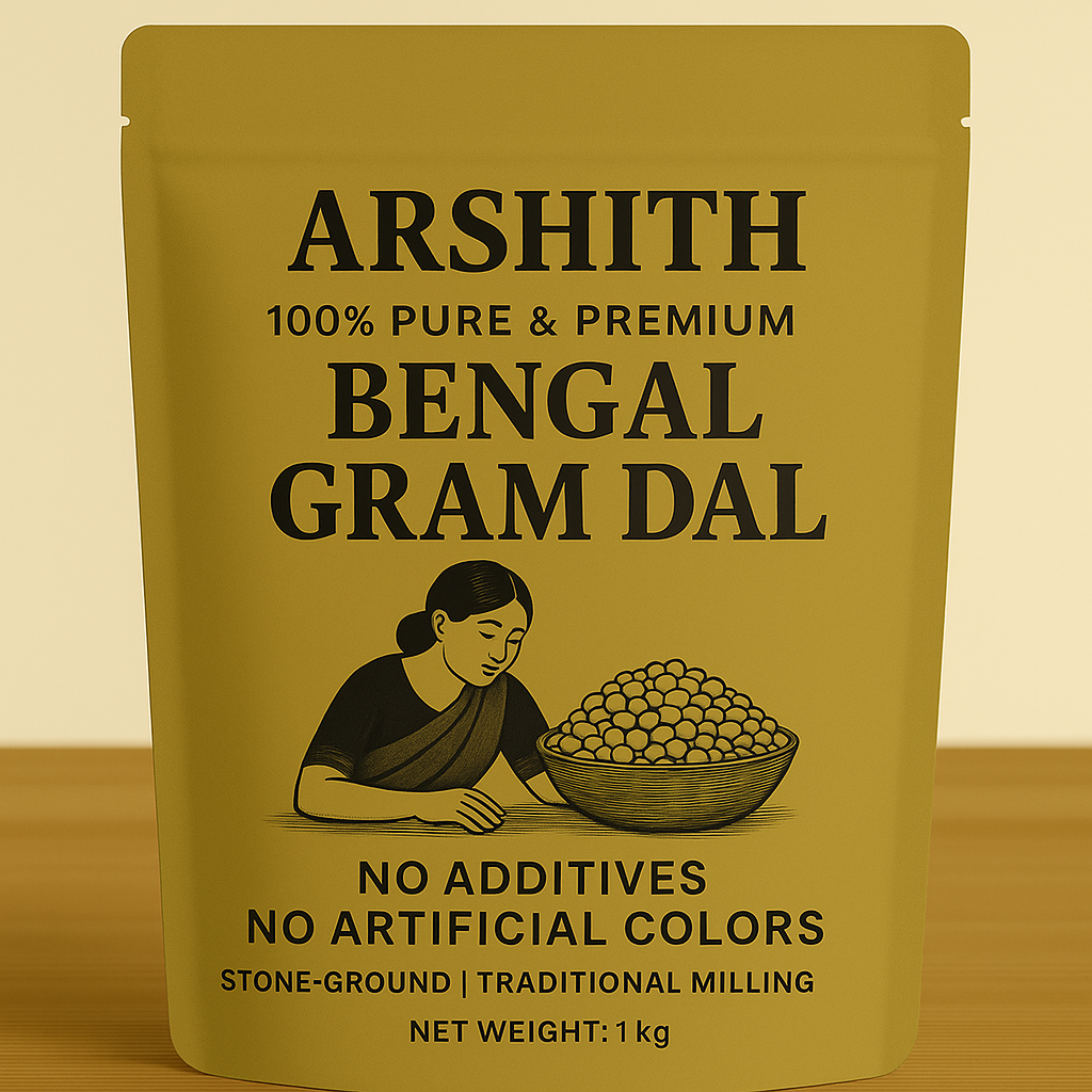 Bengal Gram Dal (Premium Quality) – Arshith Fresh